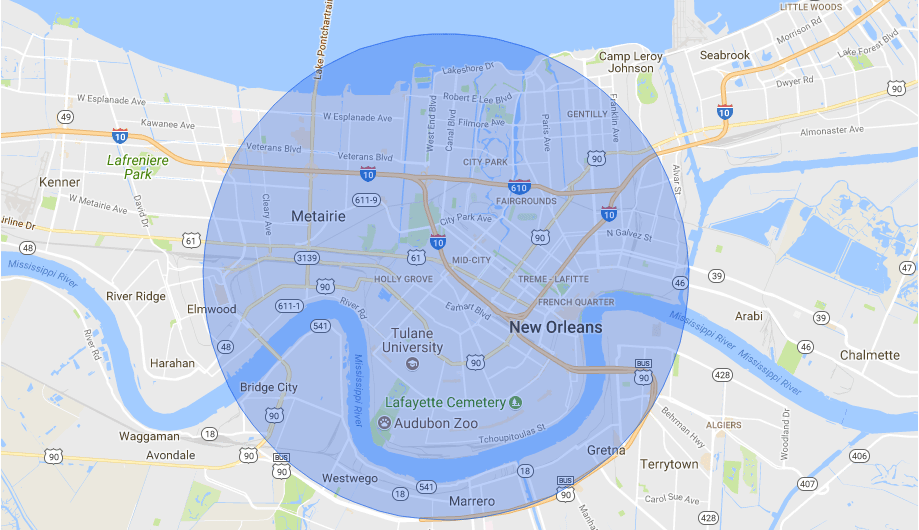 New Orleans Zip Codes Map - Maping Resources New Orleans Zip Codes Map - Maping Resources